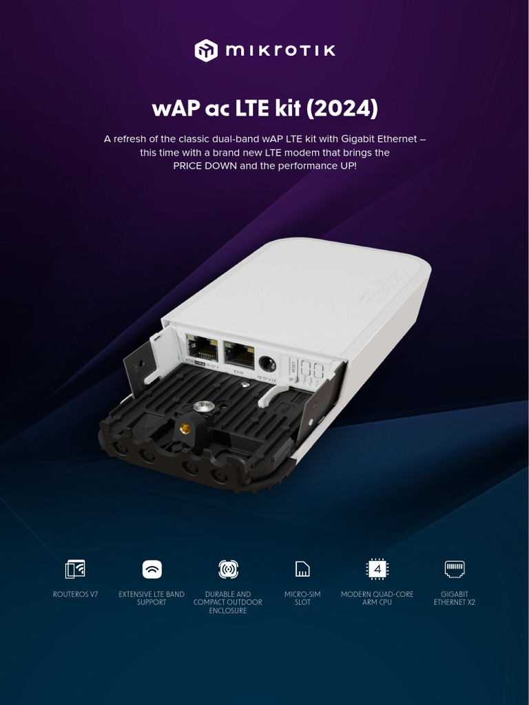 WAPacLTEkit 240522 | PDF | Wireless Access Point | Lte (Telecommunication)