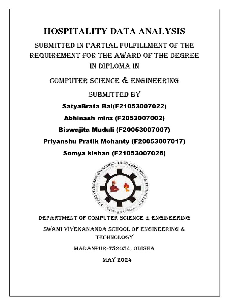 Diploma Project Final Year | PDF | Computers | Technology & Engineering