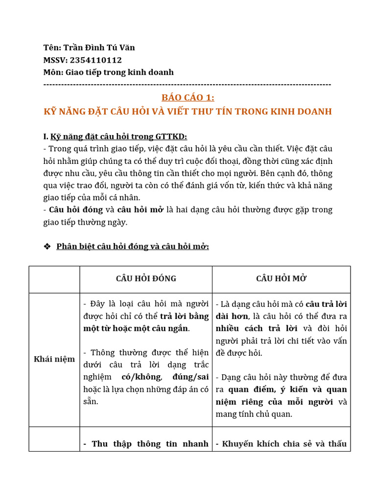 Bài - Báo-Cáo-1-Gttkd | PDF