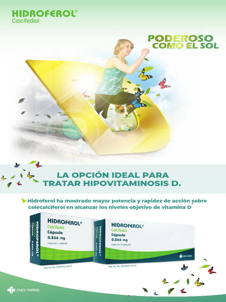 Hidroferol: Eficiencia y Dosis en Vitamina D | PDF | Obesidad ...