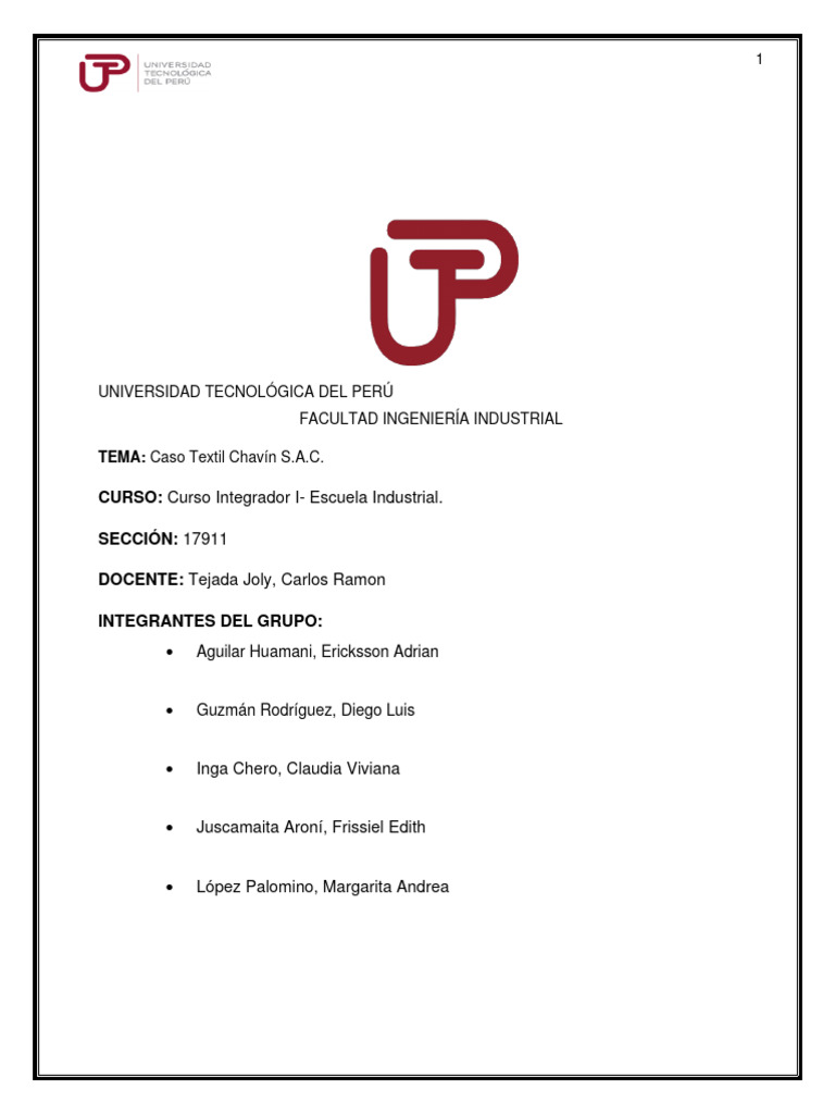 Trabajo Final - Integrador. | PDF | Textiles | Business