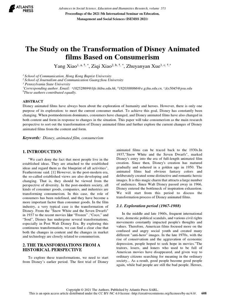 Disney_Transformation | PDF | Marketing | Emotions