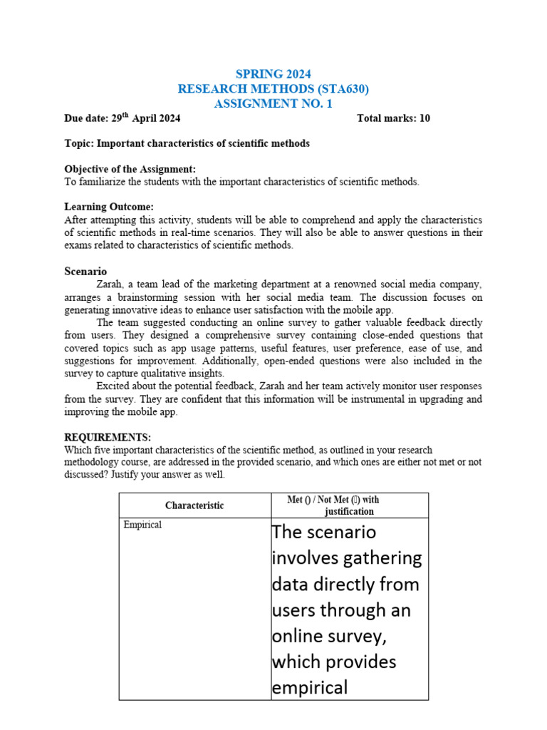 STA630 - Assignment Solution | PDF | Usability | Cognition