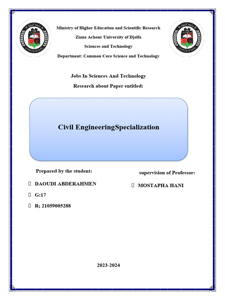 انجليزية 1 | PDF | Engineering | Civil Engineering