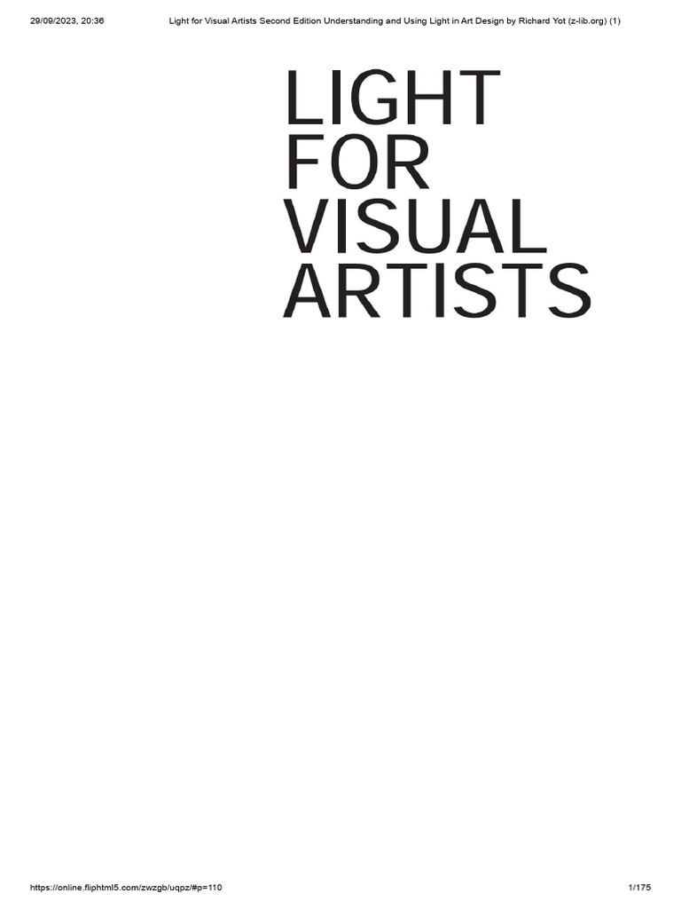 Light For Visual Artists | PDF