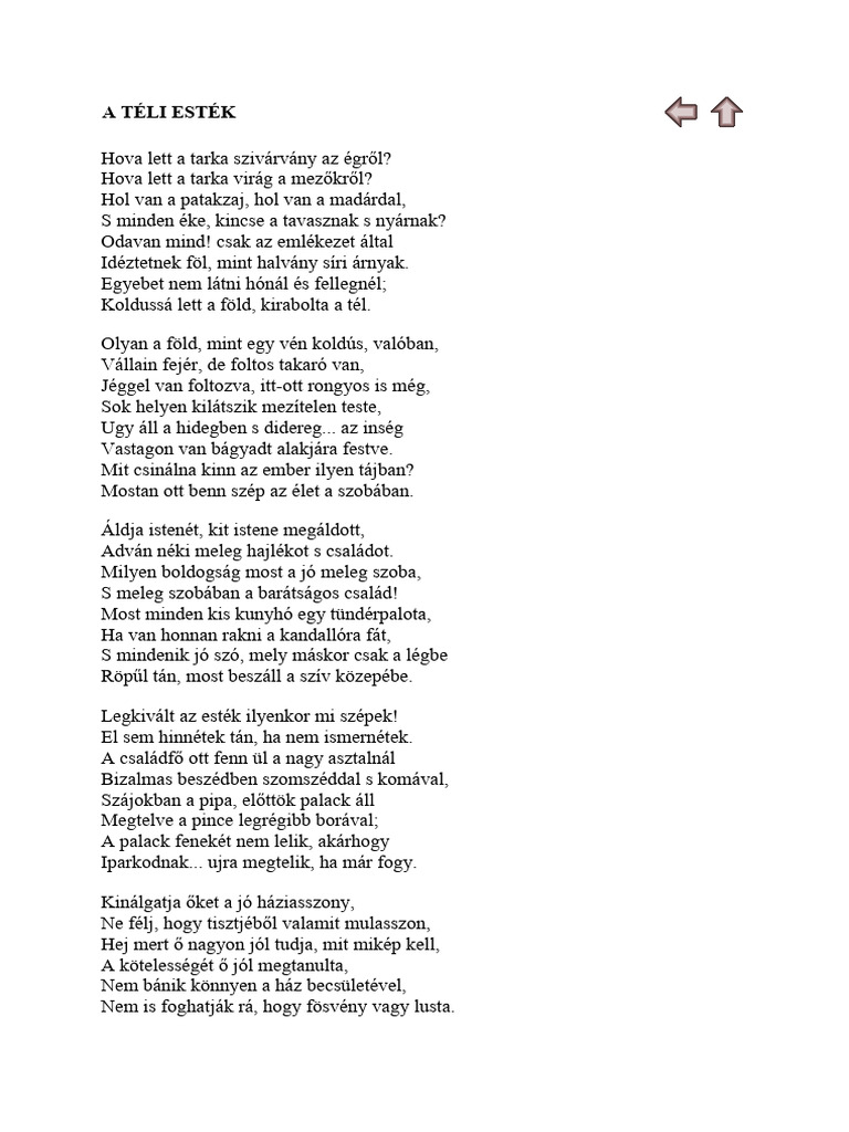 Petofi Sandor Versei | PDF