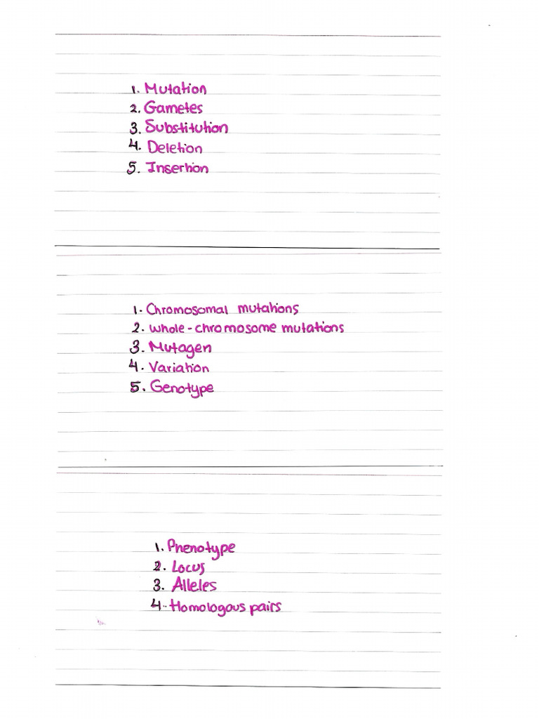 Unit 2C Biology | PDF
