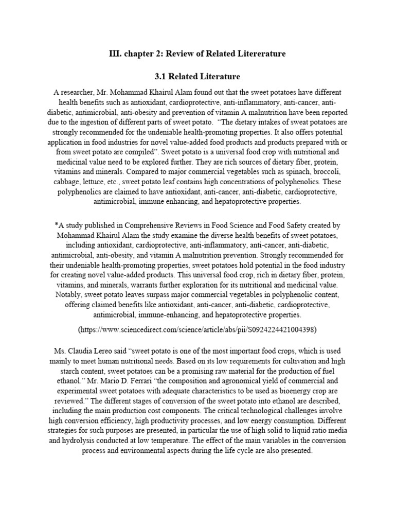 Research Quarter2 | PDF | Sugarcane | Foods