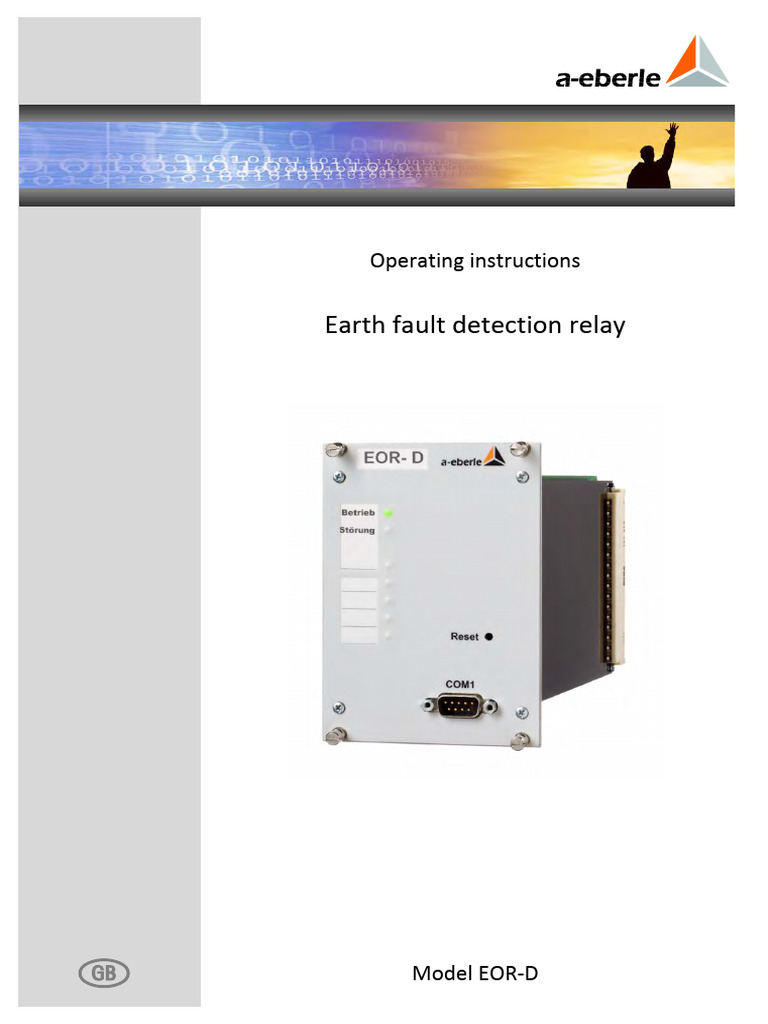 Manual Eor D En 2016 06 Pdf Capacitor Fuse Electrical