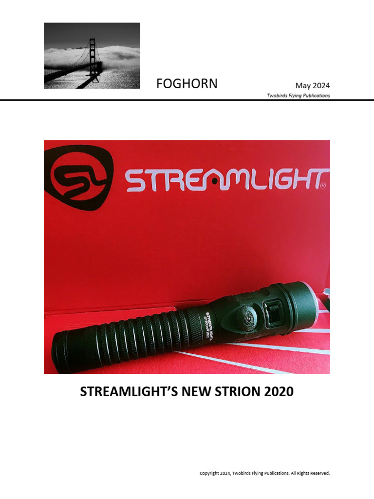 Streamlight's STRION 2020 | Download Free PDF | Flashlight | Rechargeable Battery