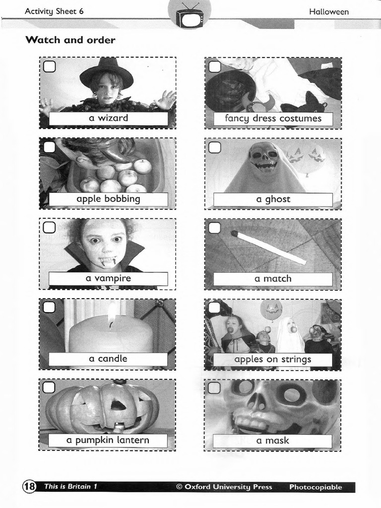 Halloween Activity Sheets | PDF