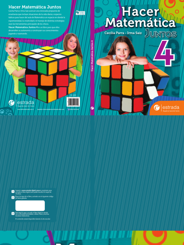 Hacer Matematica 4 Juntos Libro | PDF | Multiplicación | Matemáticas