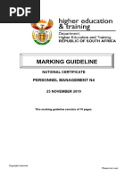 Module 1 N4 Personnel Management | PDF