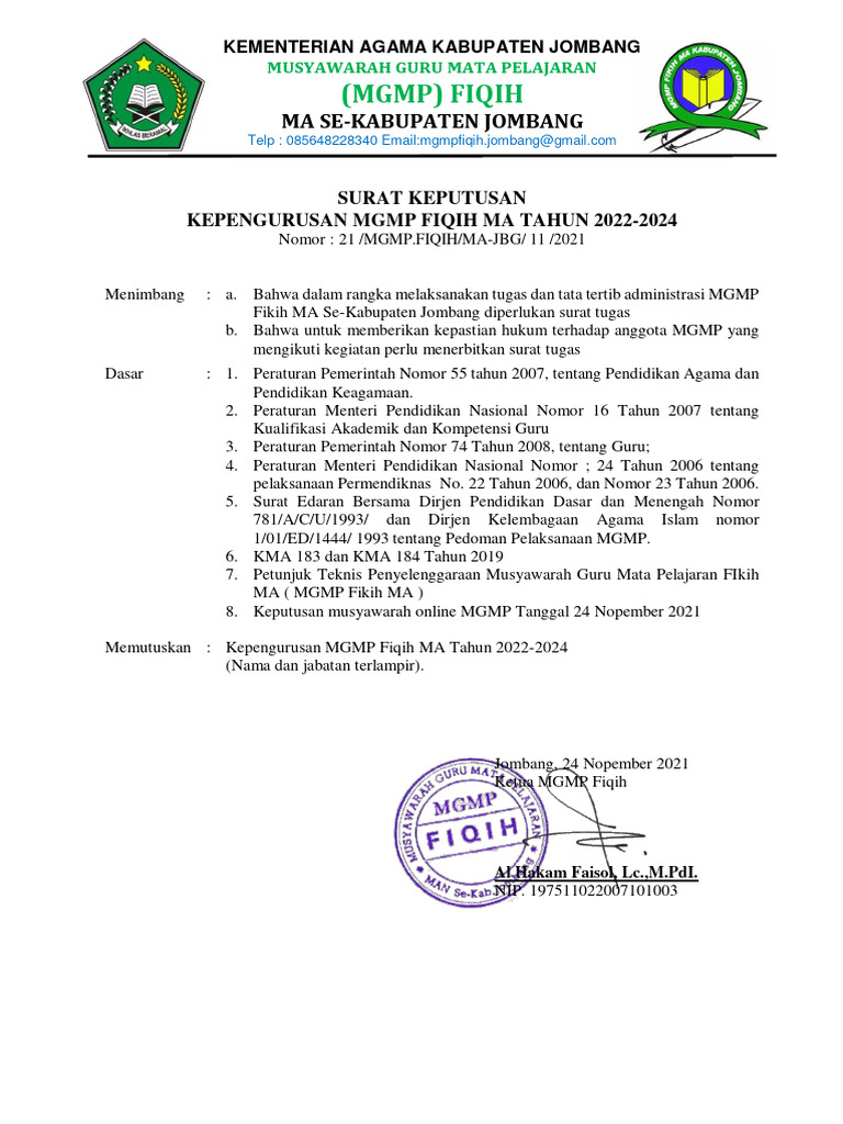 SK MGMP 2022-2024 | PDF