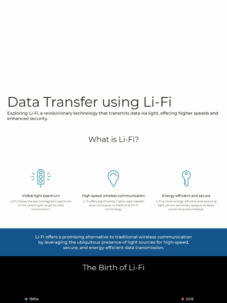Beautiful - Ai - Data Transfer Using Li-Fi | PDF