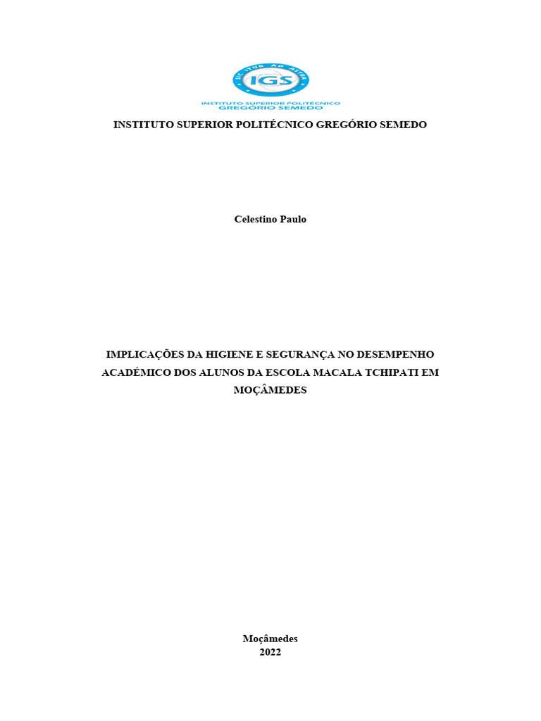 Modelo de Monografia | Download grátis PDF | Método científico | Science
