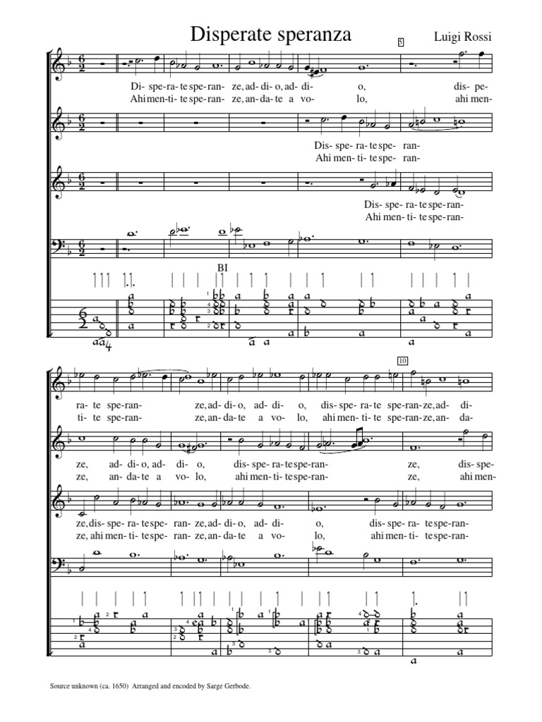 Disperate Speranze S | PDF
