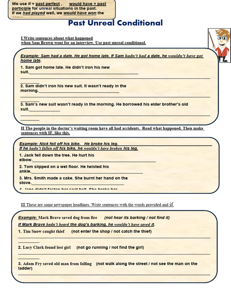 Third Conditional Exercises Grammar Drills Grammar Guides - 77539 | PDF