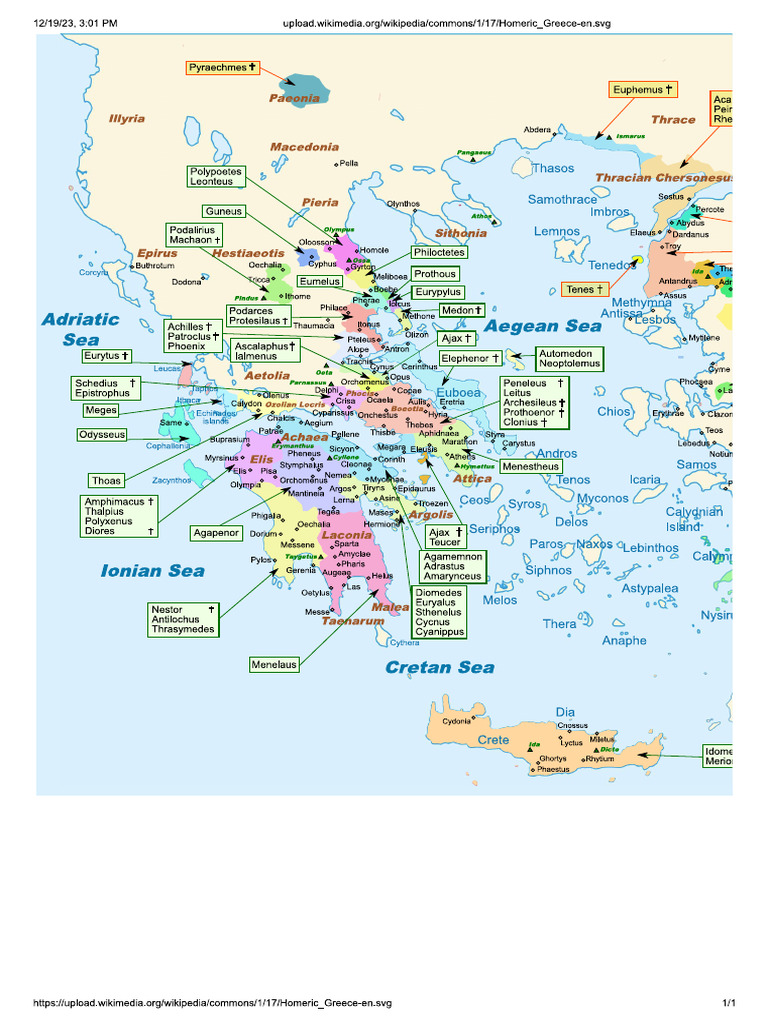 Homeric Greece | PDF