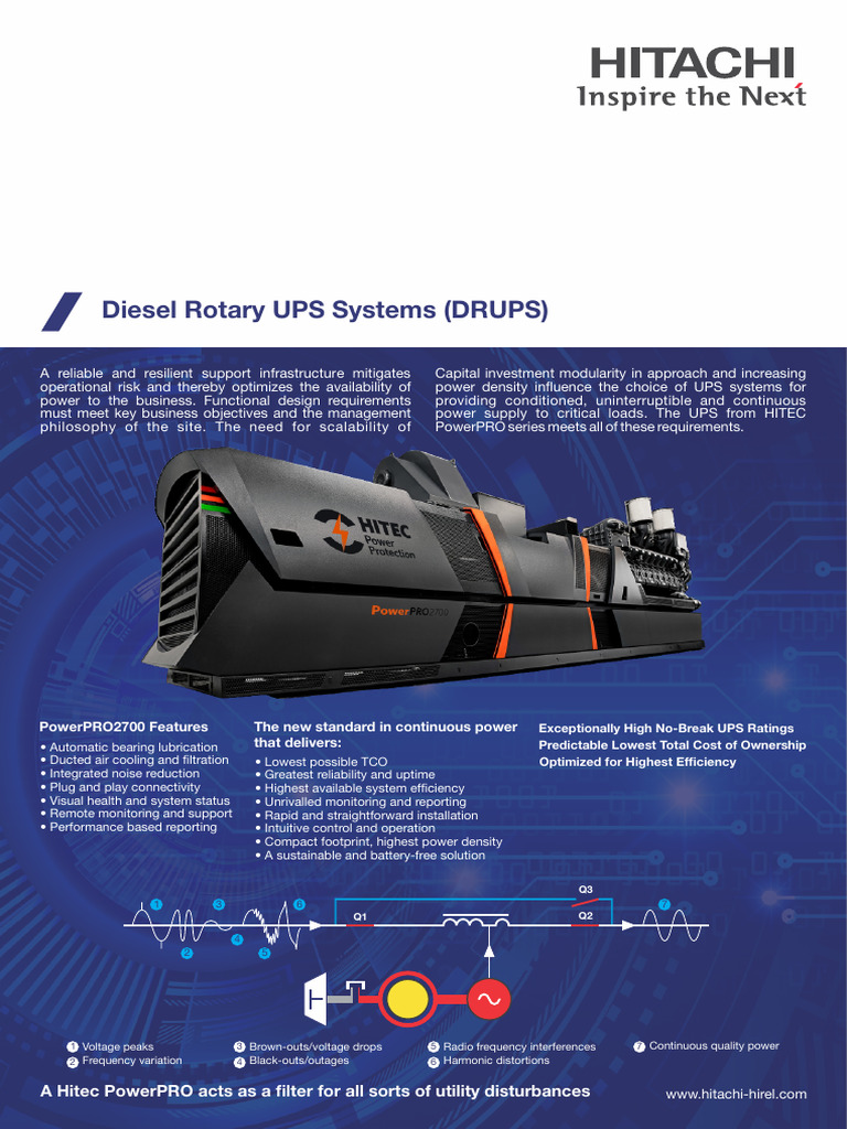 DRUPS Catalogue | PDF | Electric Power | Electricity