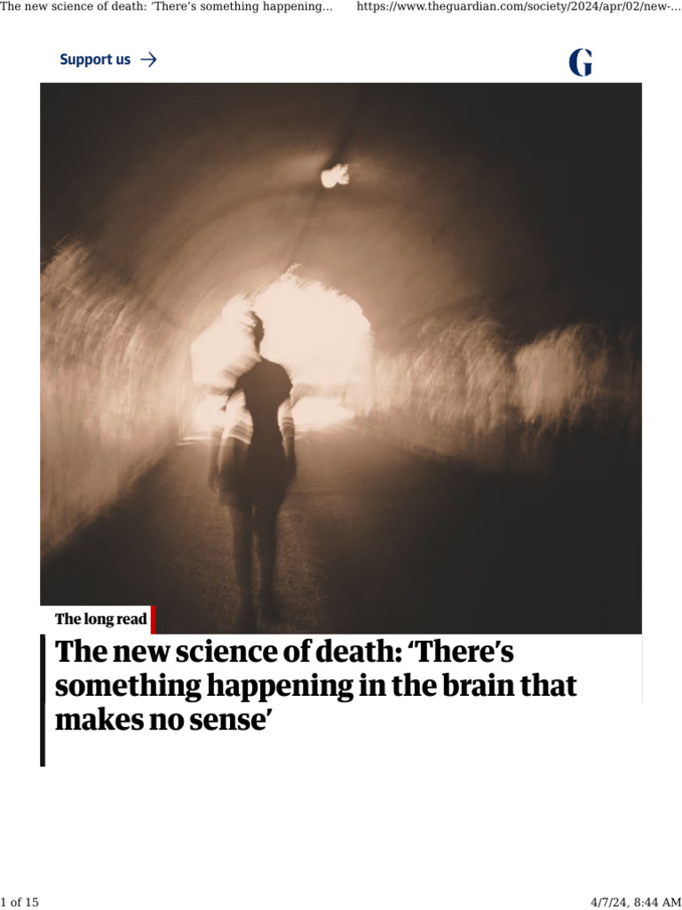 New Insights into Dying Brain Science | PDF | Cardiopulmonary ...
