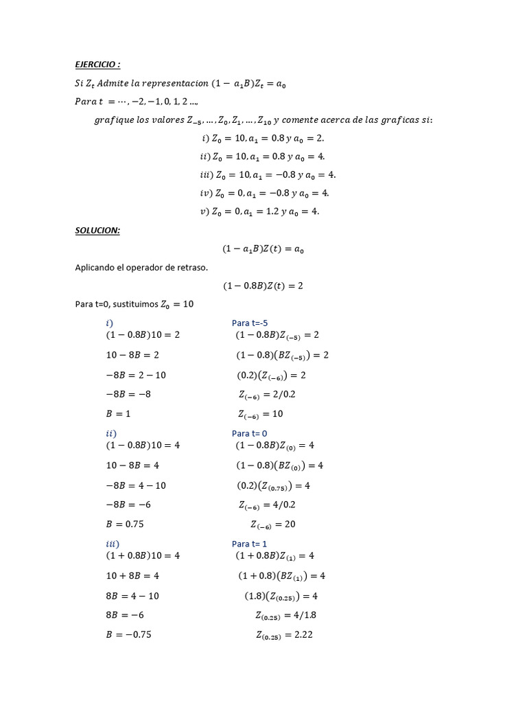 Ejercicio de Ecuas | PDF | Ciencia y matemáticas | Informática