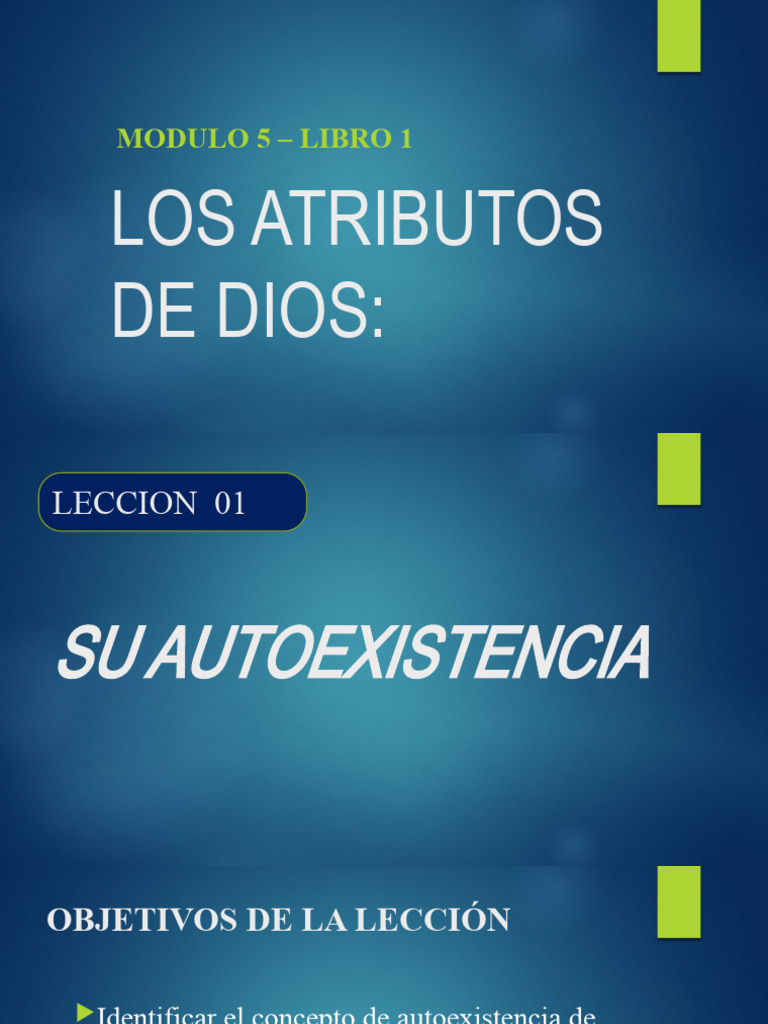 Los Atributos de Dios | PDF