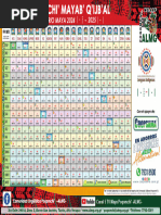 Calendario Maya Haab' Poqomchi' Oficial 2024-2025 | PDF | Civilización ...