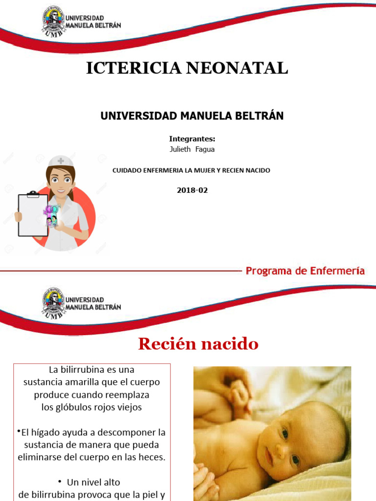 Ictericia Neonatal | PDF | Especialidades Medicas | Medicina CLINICA