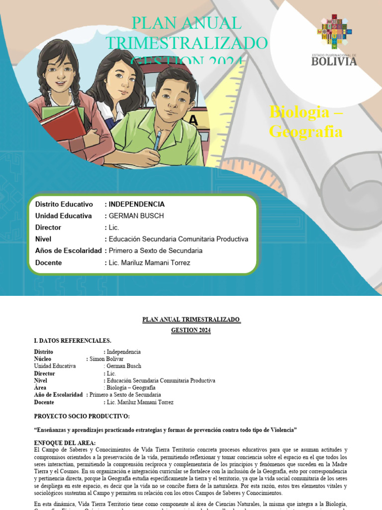 PAT - BIO 1ro A 6to. - 2024 | Descargar gratis PDF | Sistema inmune ...