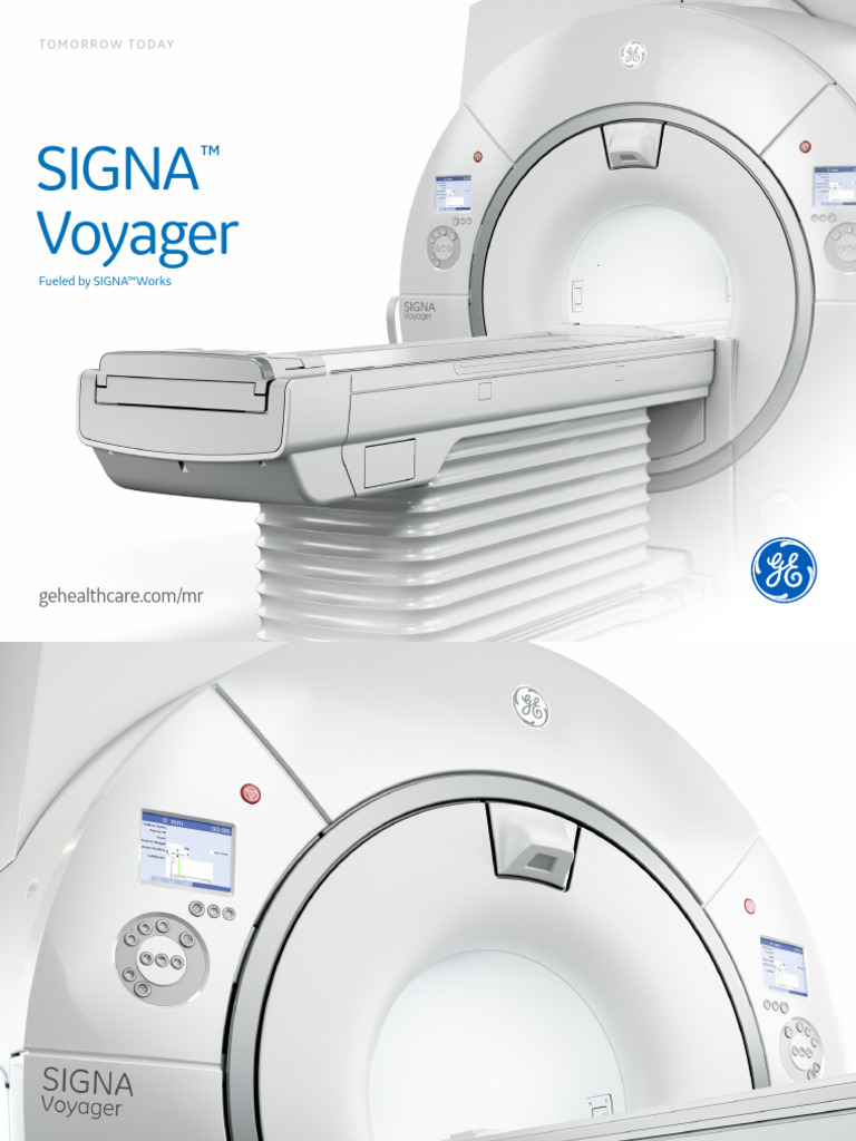 Gehc Signa Voyager g2 Brochure | PDF | Signal To Noise Ratio | Imaging