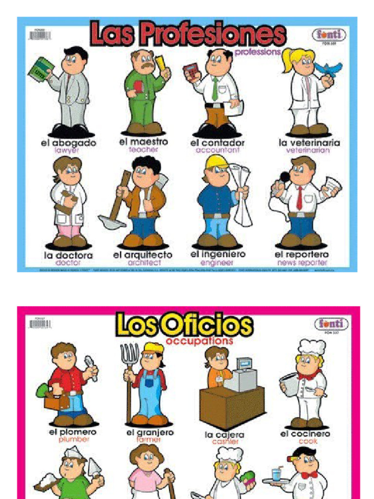 Profesiones y Oficios | PDF