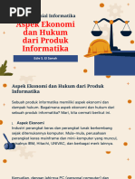 Delapan Elemen Mata Pelajaran Informatika | PDF | Seni | Komputer