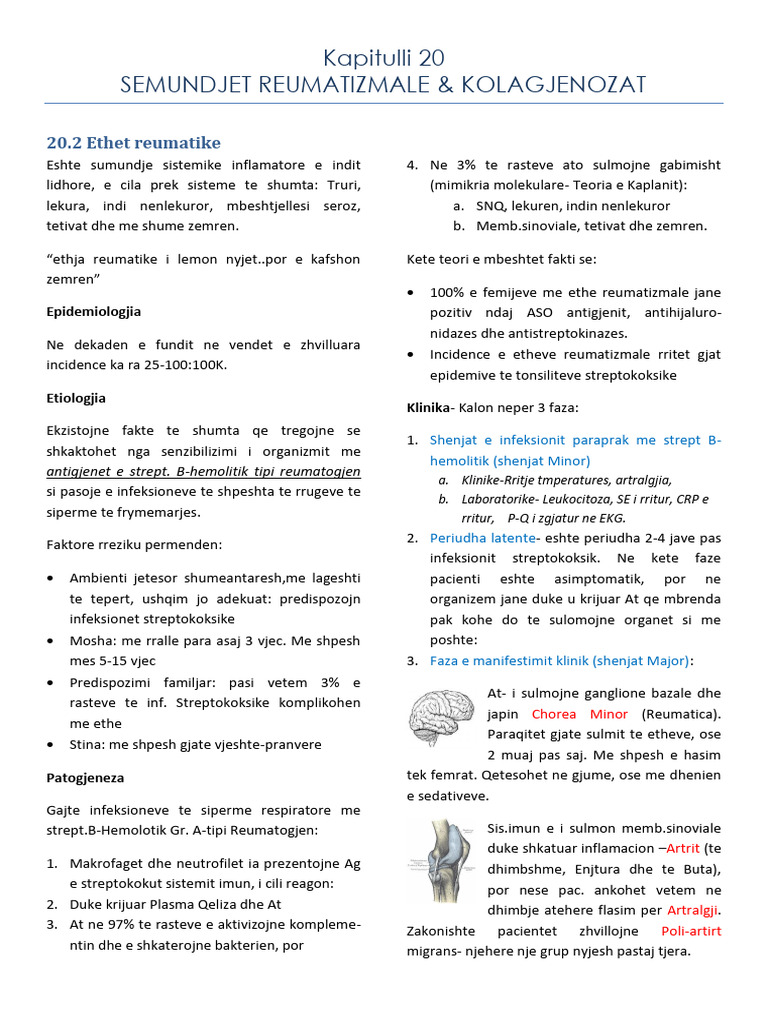 Ethet Reumatike | PDF