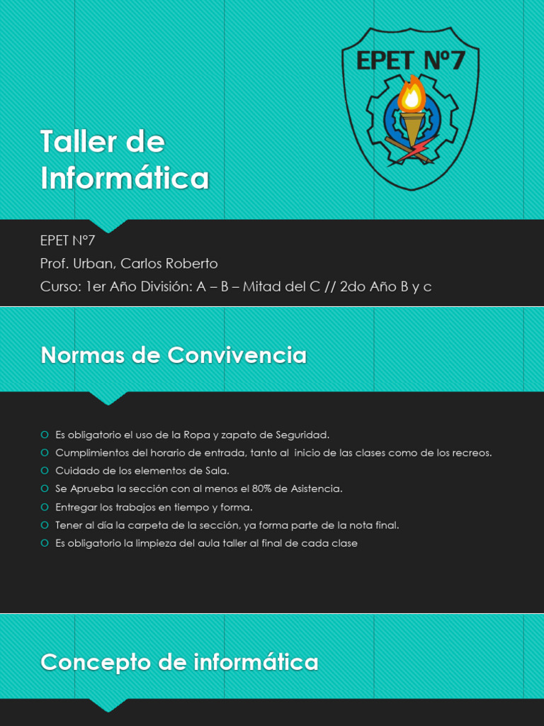 Informatica I Basica | PDF | Hardware de la computadora ...