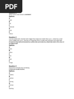 ACER Hast Sample Question Booklet 2023 | PDF | Thought | Reading Comprehension