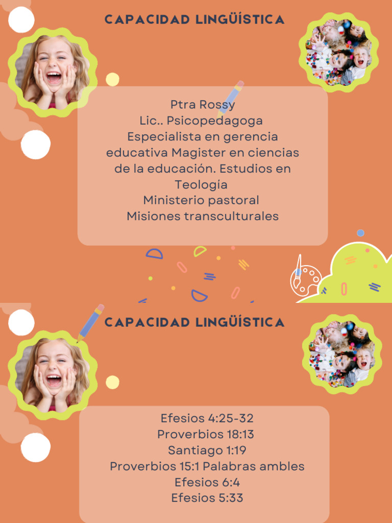Capacidad Linguistica | PDF | Aquisición de idioma | Comunicación humana