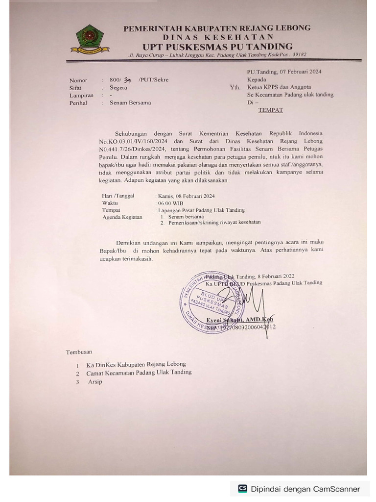 Undangan Kpps | PDF