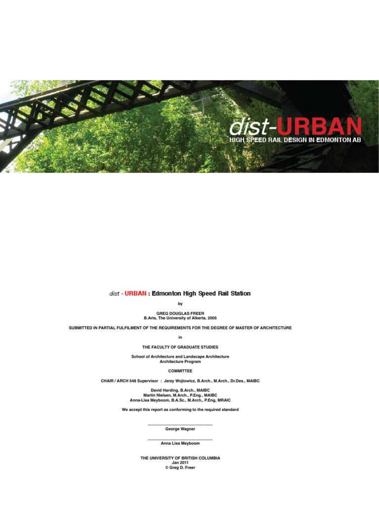 GP Final Report Greg Freer | PDF | Edmonton | Alberta