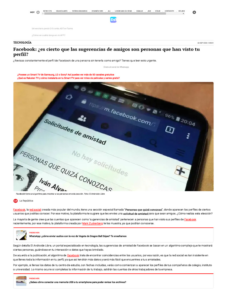 Facebook Quien Ha Visto Tu Perfil | PDF | Facebook Facebook Quien Ha Visto Tu Perfil | PDF | Facebook