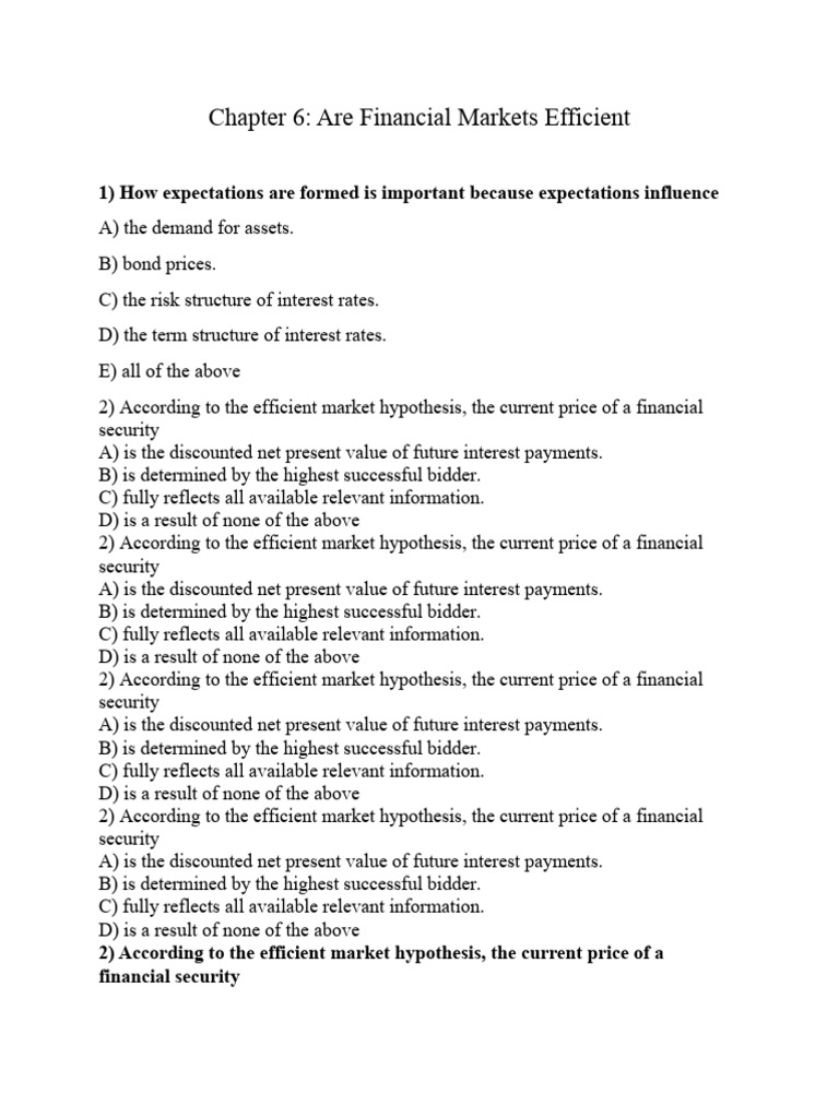 Chapter 6 FM Final | PDF | Technical Analysis | Discounting