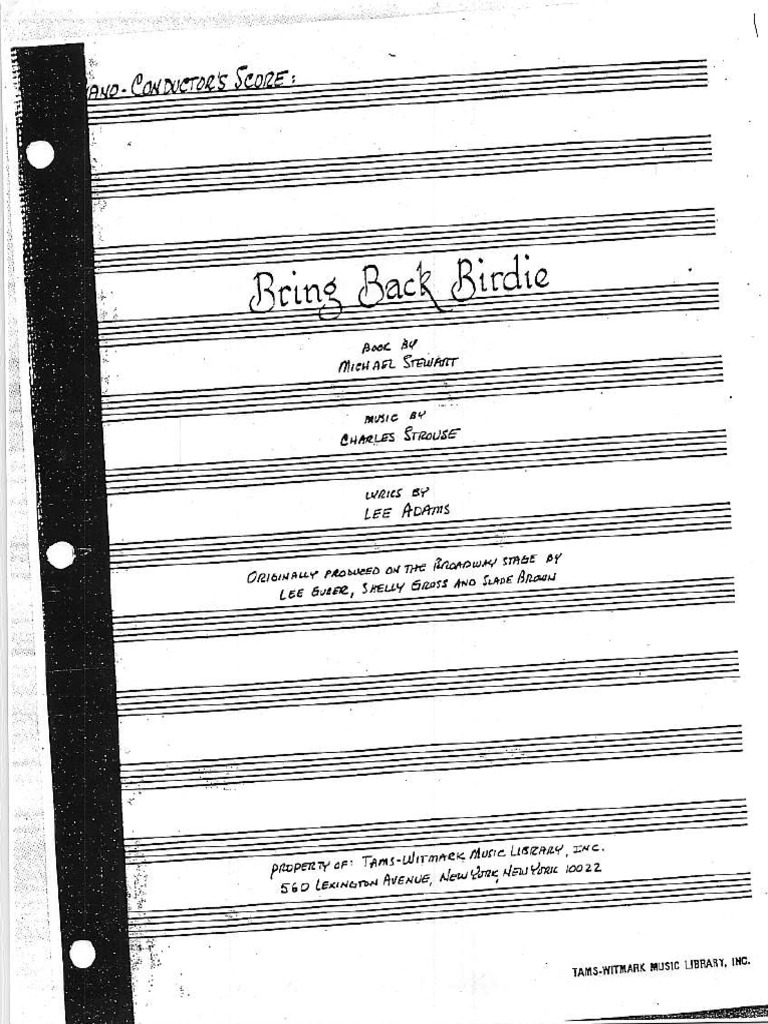 Scene Change Notation for Orchestra | PDF