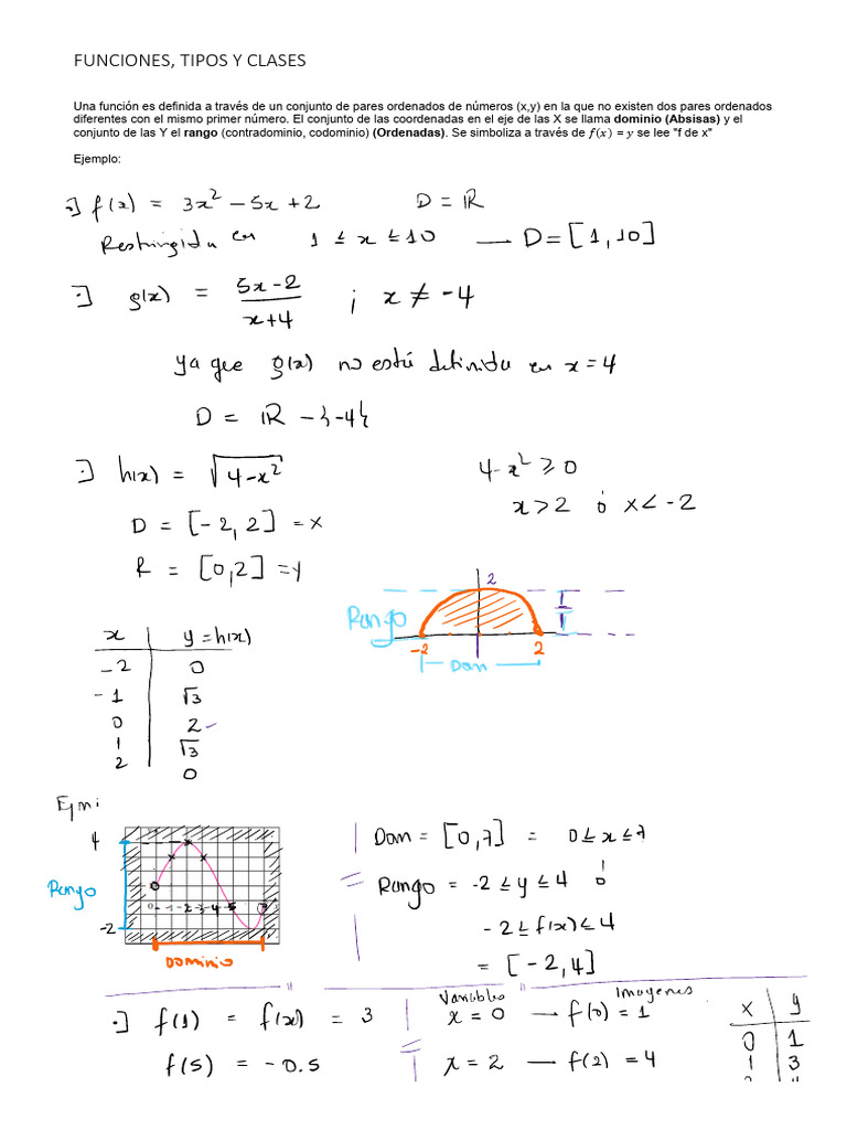015 Funciones, tipos y clases | PDF