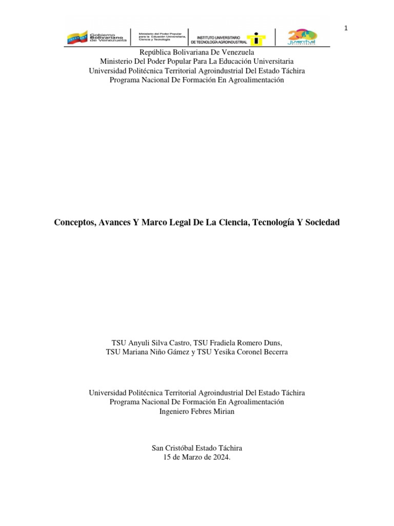 Trabajo CTS - 240315 - 125949 | PDF | Método científico | Teoría