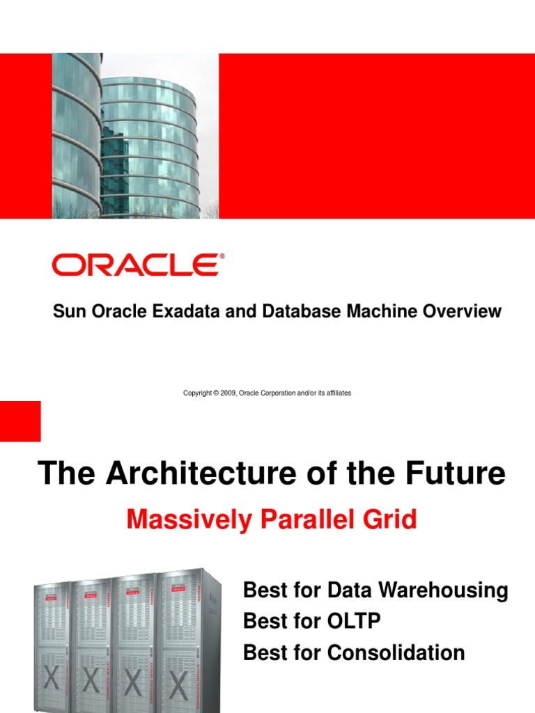 Sun Oracle Exadata and Database Machine Overview | PDF