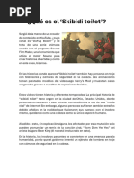 Historia de la serie Skibidi Toilet | PDF