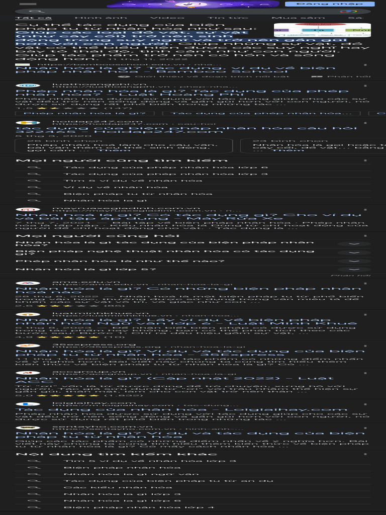 Tác D NG BPTT Nhân Hoá - Tìm Trên Google | PDF