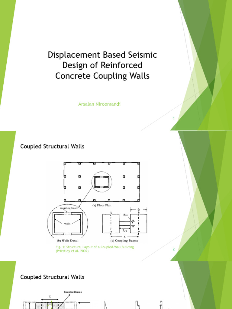 DBD of Coupling Walls 1714213694 | PDF | Bending | Beam (Structure)