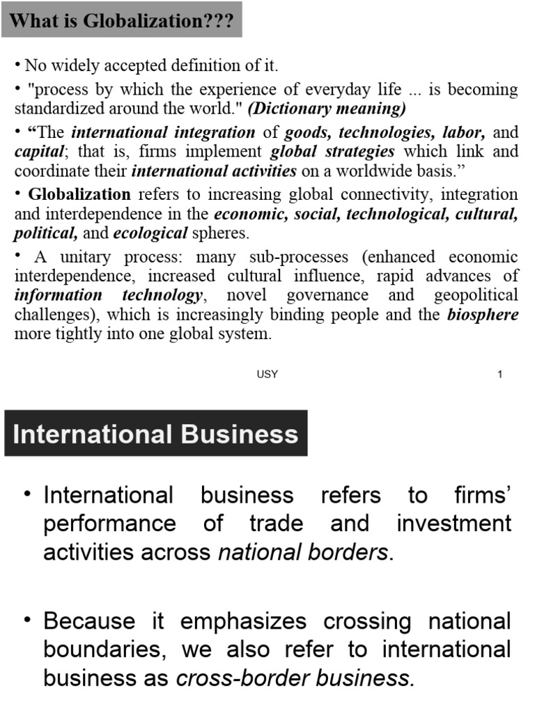 What Is Globalization | Download Free PDF | Globalization | Internationalization