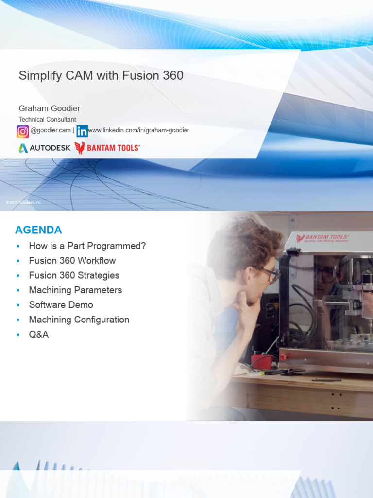 Programming CAM in Fusion 360 | Download Free PDF | Machine Tool | Machining